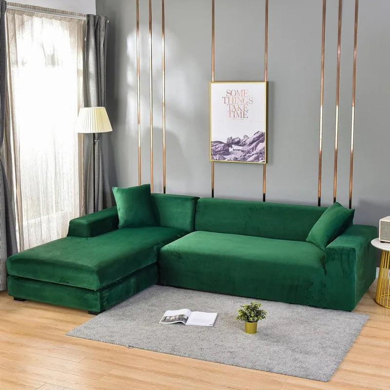 L-Form Sofabezüge aus Samt: Eleganz und Komfort – Sofabezug